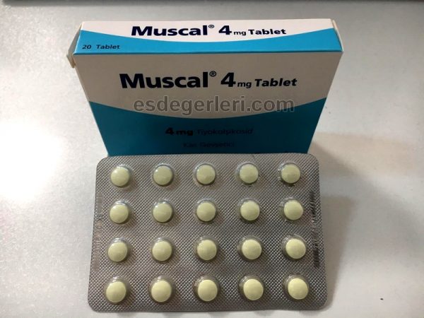 Muscoril 4 mg Muadili, Yan Etkileri ve Fiyatı | İlaç Muadili Eşdeğerleri
